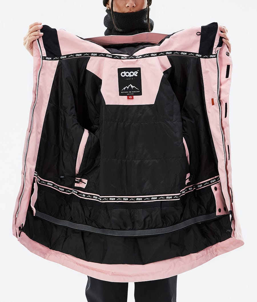 Dope Adept W Laskettelutakki Naiset Soft Pink - Pinkki | Ridestore.fi