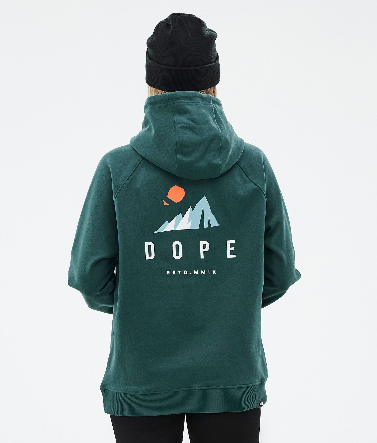 Dope Common W Huppari Naiset Ice Bottle Green - Vihreä | Ridestore.fi